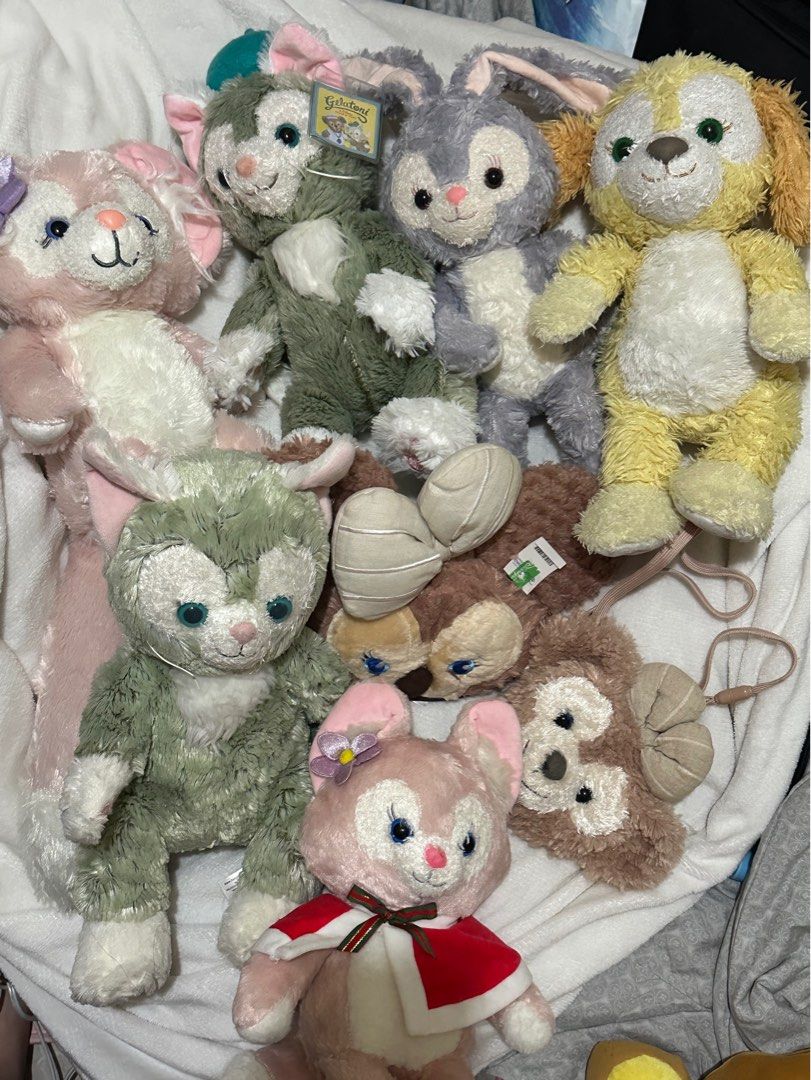 DUFFY AND FRIENDS DISNEY PLUSH DOLL TOYS LINABELL COOKIE ANN STELLALOU ...