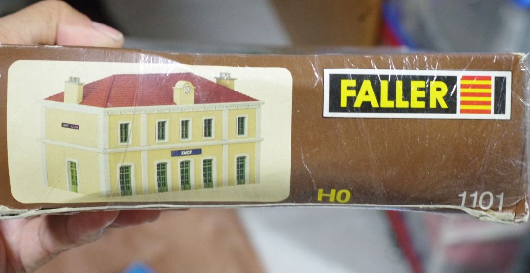 絕版-factory seal-Faller-HO 1101-HO-1/87-Train Station Saint Julien.-made ...