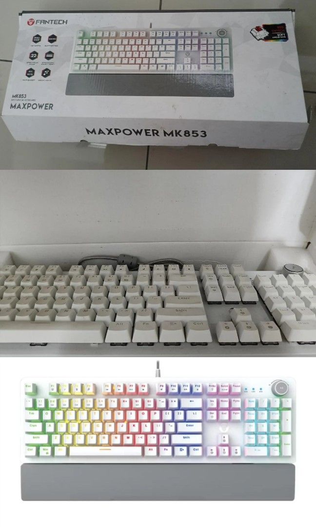 Fantech keyboard MK853 Maxpower (Original), Computers & Tech, Parts ...