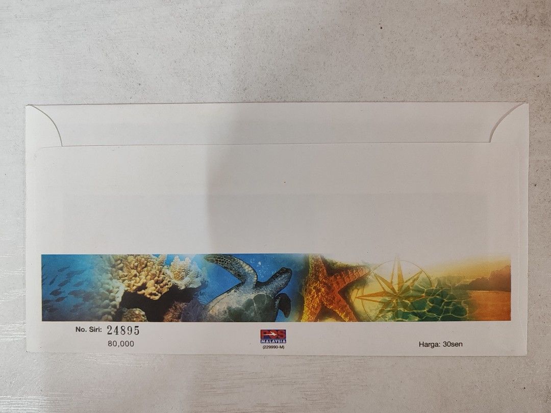 First Day Cover Pulau - Pulau Dan Pantai Peranginan Malaysia Siri II ...