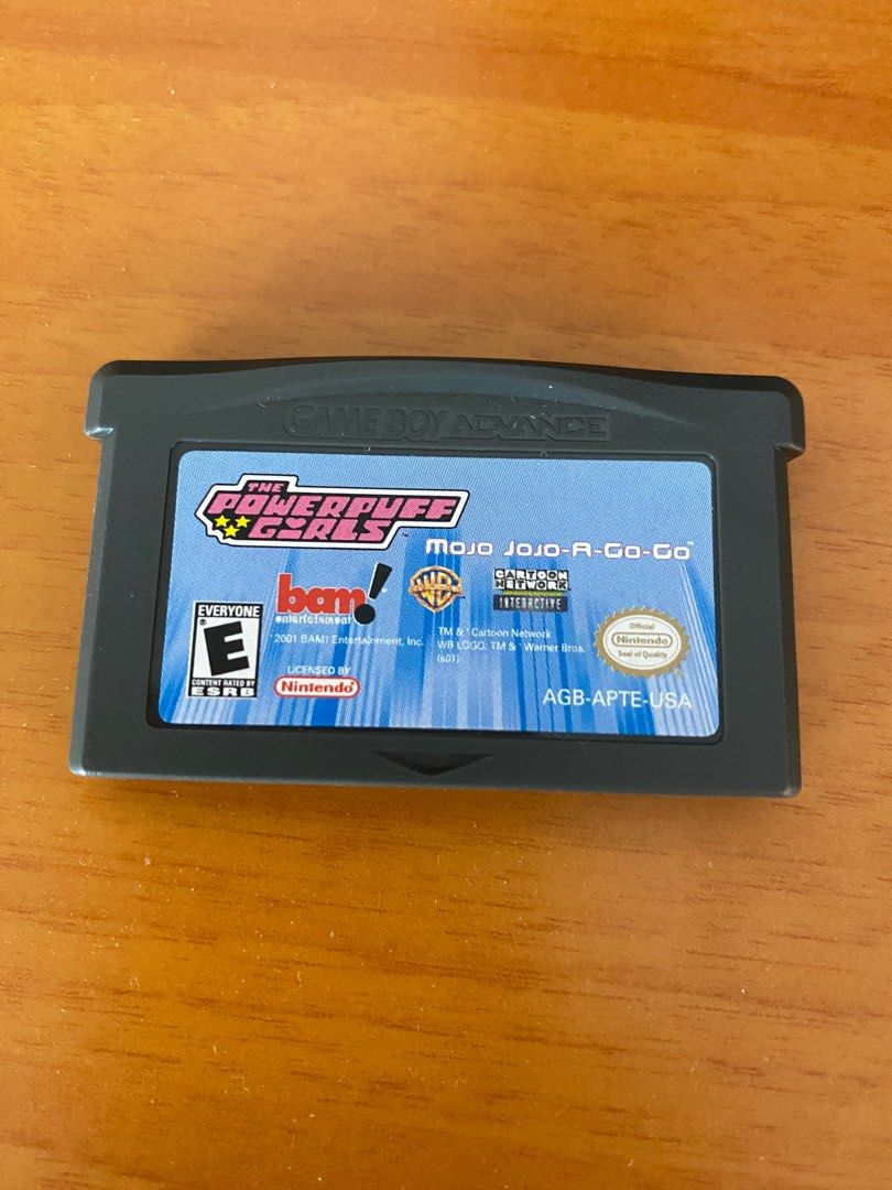 Nintendo GBA Powerpuff Girls, 電子遊戲, 電子遊戲, 其他 - Carousell