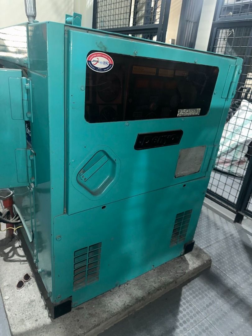 GEN SET 25KVA DENYO BRAND, Commercial & Industrial, Construction ...