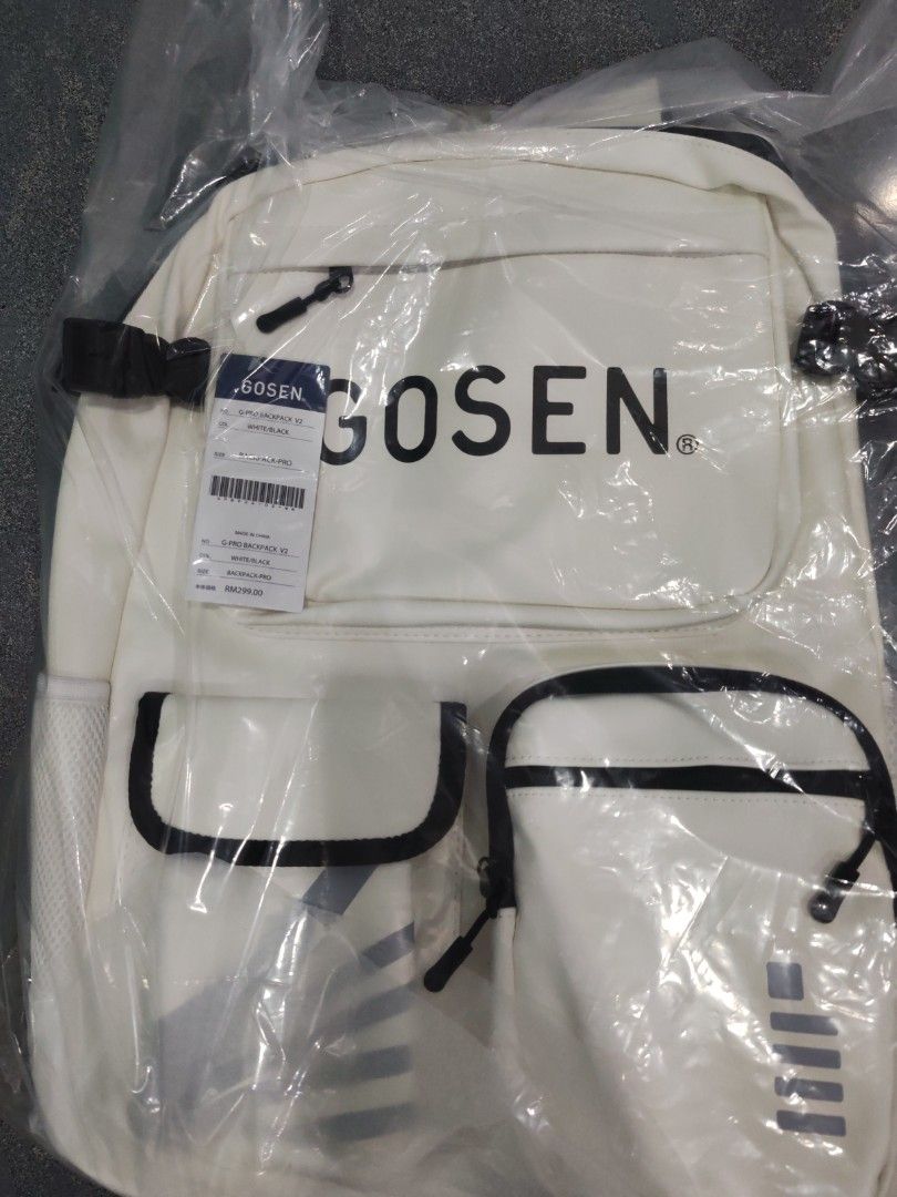 GOSEN Badminton Bag G-PRO Backpack V2, Sports Equipment, Sports & Games, Racket & Ball Sports on ...
