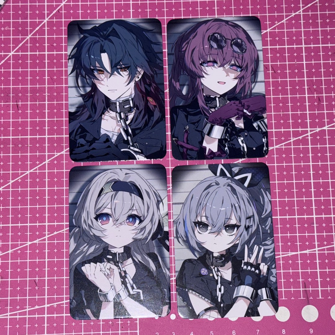 Honkai Star Rail HSR Stellaron Hunters Blade Kafka Firefly Silver Wolf ...