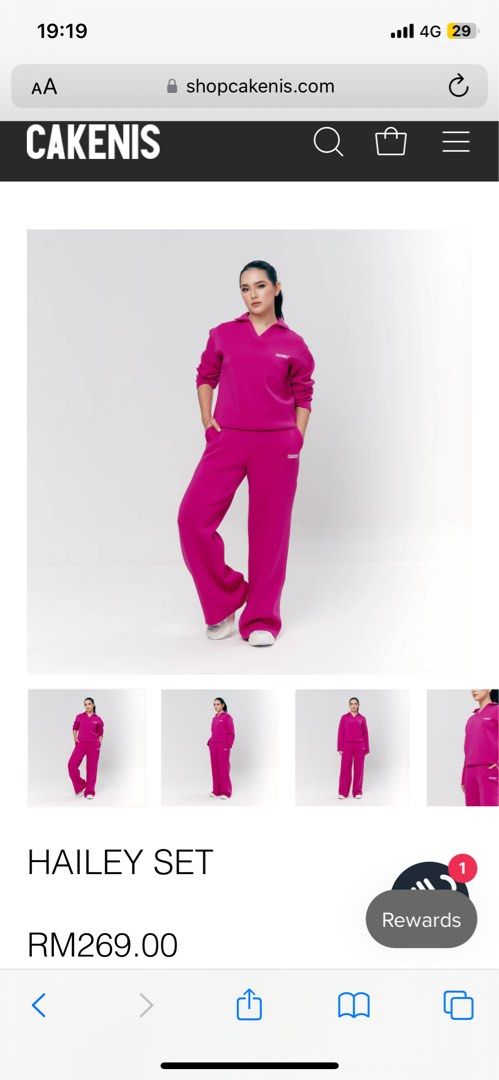 Hunting Cakenis Hailey Set Womens Fashion Activewear On Carousell