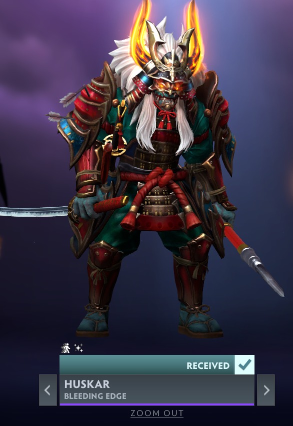 Huskar Collector Cache - Bleeding Edge Husk Dota 2 Crownfall II 2024 ...