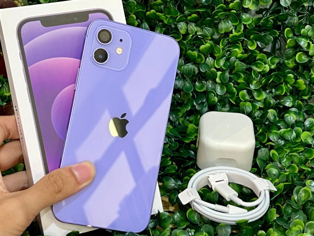 iPhone 12 Purple 256GB, Mobile Phones & Gadgets, Mobile Phones, iPhone ...