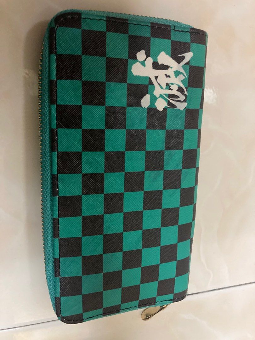 Japan Demon Slayer: Kimetsu no Yaiba Kamado Tanjiro Pattern Long Wallet ...