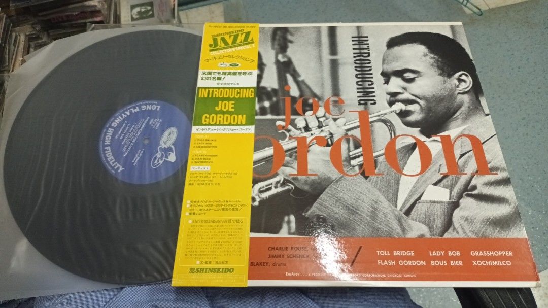 jazz名盤 Joe Gordon – Introducing Joe Gordon 日本版 舊版 黑膠 LP, 興趣及遊戲, 音樂、樂器 ...