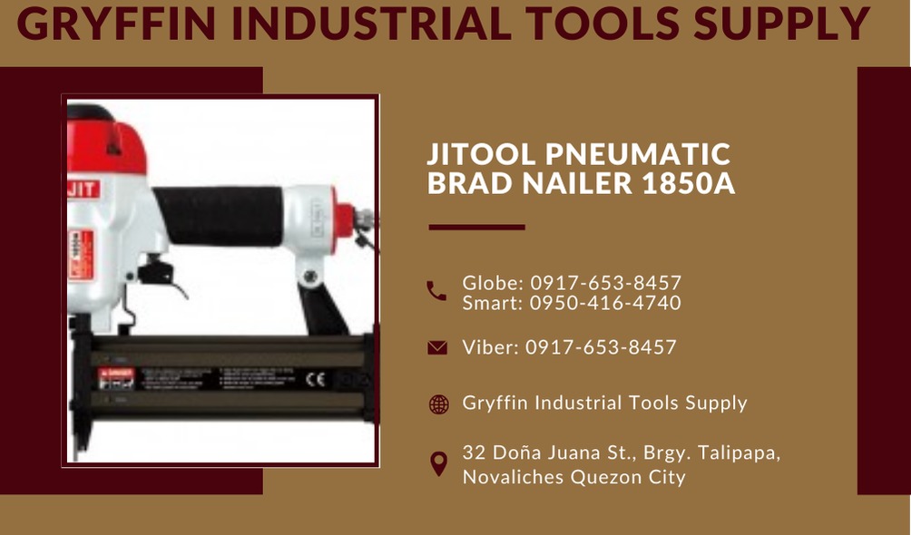 JITOOL PNEUMATIC BRAD NAILER 1850A, Commercial & Industrial, Industrial Equipment on Carousell