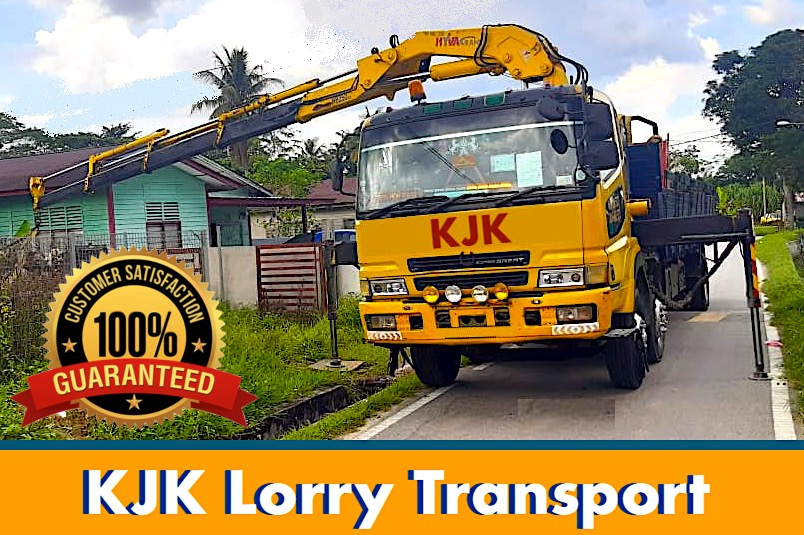 KJK Lorry Crane Trailer Sewa Lori Kren Treler Lowbed Lowloader Skylift ...