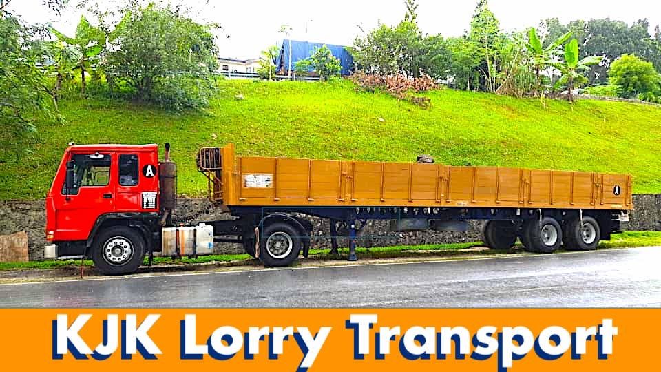 KJK Lorry Crane Trailer Sewa Lori Kren Treler Lowbed Lowloader Skylift ...