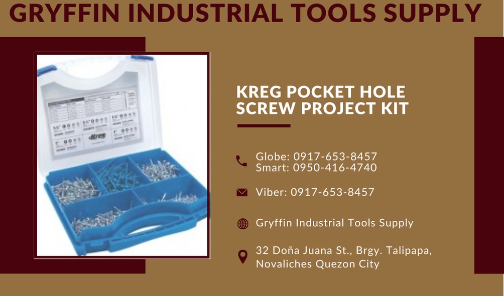 KREG POCKET HOLE SCREW PROJECT KIT, Commercial & Industrial, Industrial ...