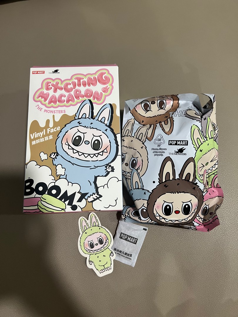 Labubu Green Grape ORI POPMART, Toys & Collectibles, Lainnya di Carousell