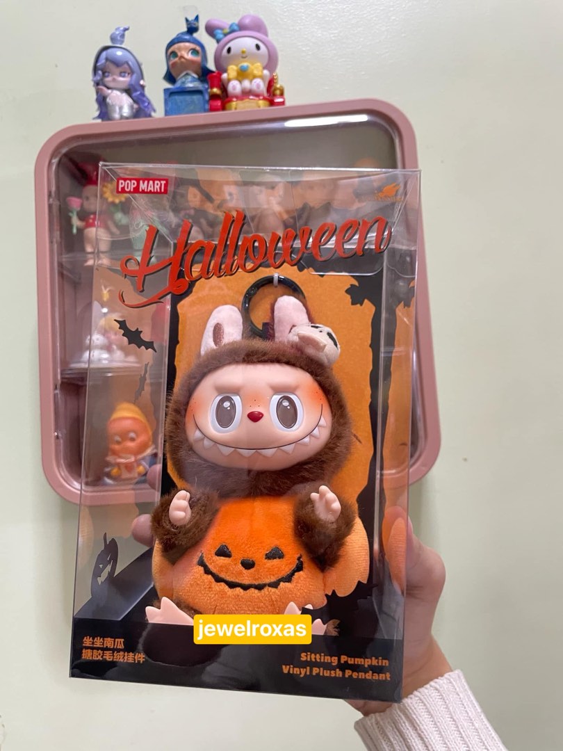 Labubu Halloween Sitting Pumpkin (Hallobubu), Hobbies & Toys, Toys ...
