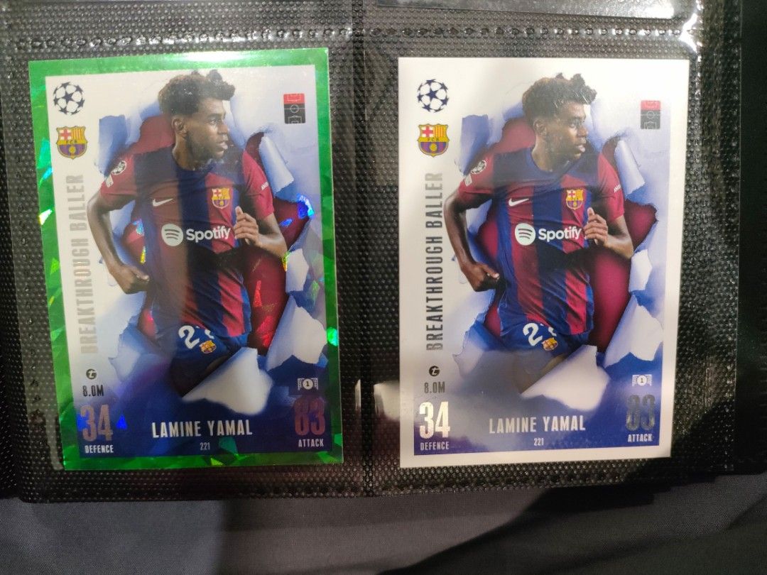 Lamine yamal card, Hobbies & Toys, Toys & Games on Carousell