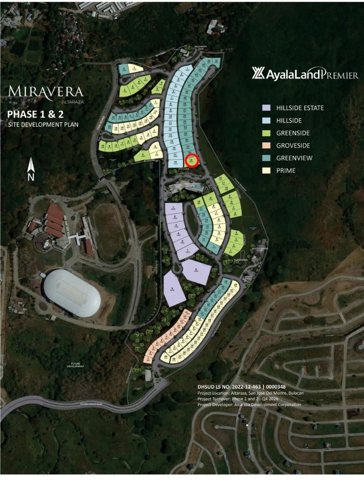 LUXURY NEIGHBORHOOD, MIRAVERA,1275 SQM GREENSIDE LOT, EAST FACING ...