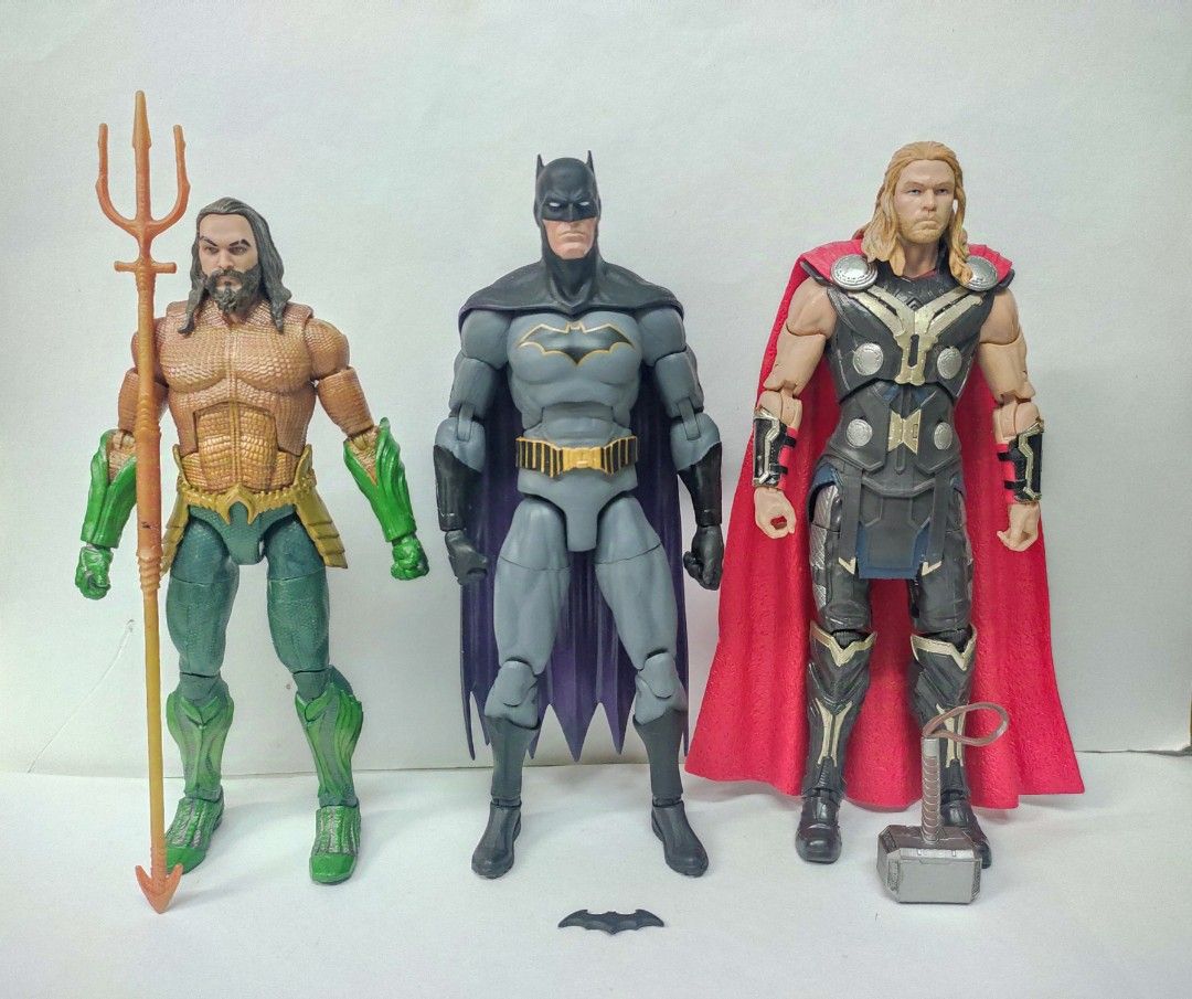 Marvel Legends DC Multiverse Action Figures Iron Man Thor Batman ...