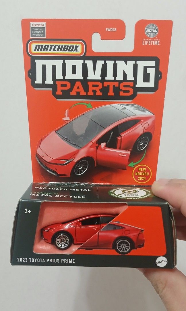 Matchbox Moving Parts: 2023 Toyota Prius Prime, Hobbies & Toys, Toys ...
