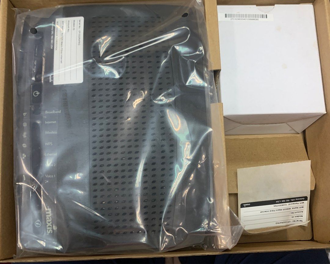 Maxis Router TG784nv3, Computers & Tech, Parts & Accessories ...