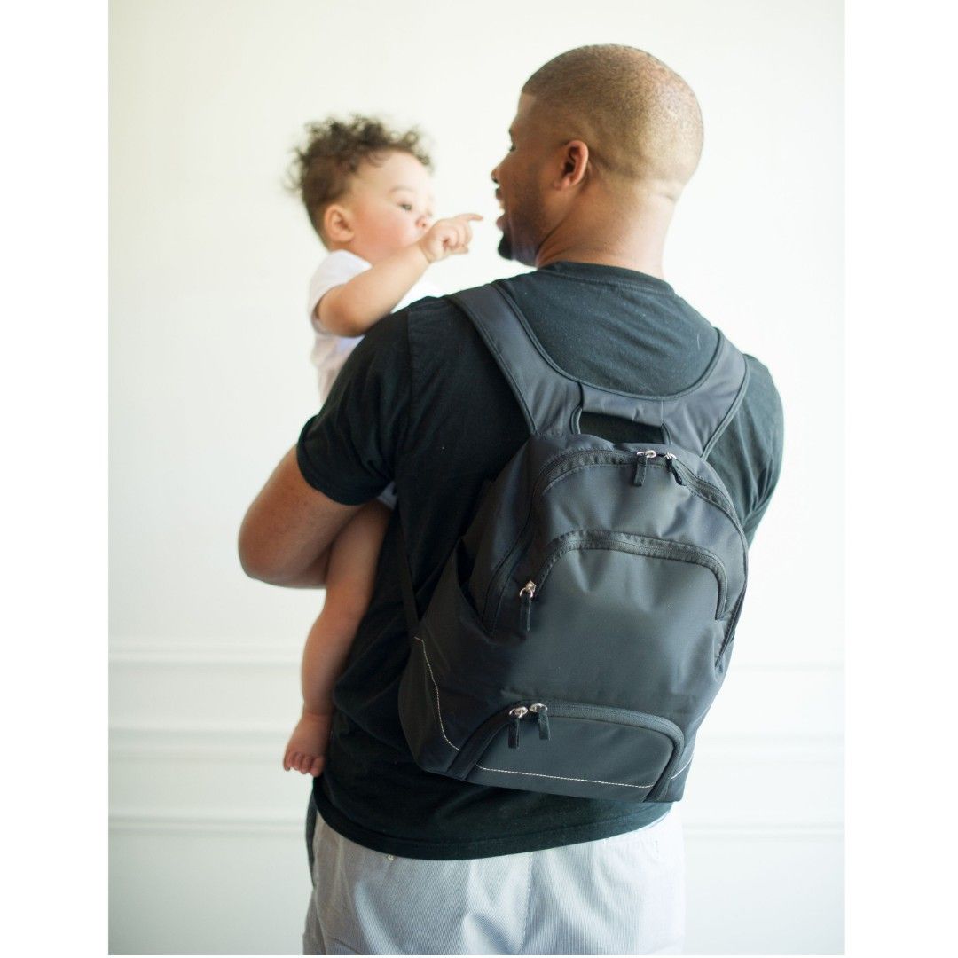 Medela Pump In Style Backpack Bag in Total Black, Babies & Kids, Going ...