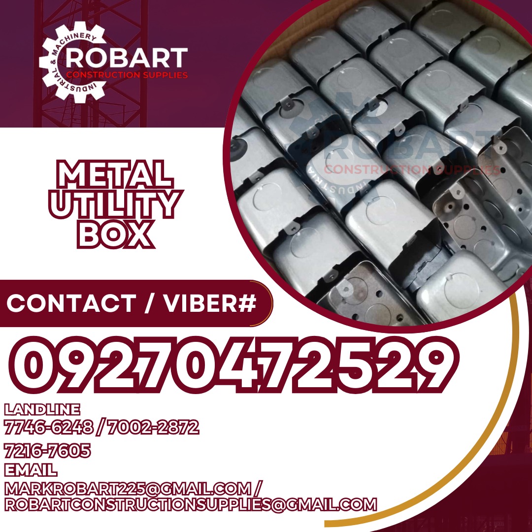Metal Utility Box, Commercial & Industrial, Construction Tools ...