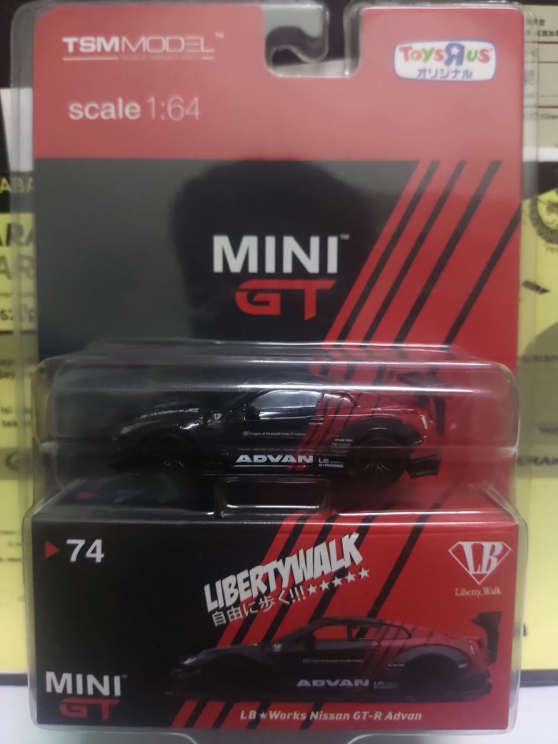 MINI GT Nissan GT-R R35 Advan Japan Limited Edition, Hobbies & Toys ...