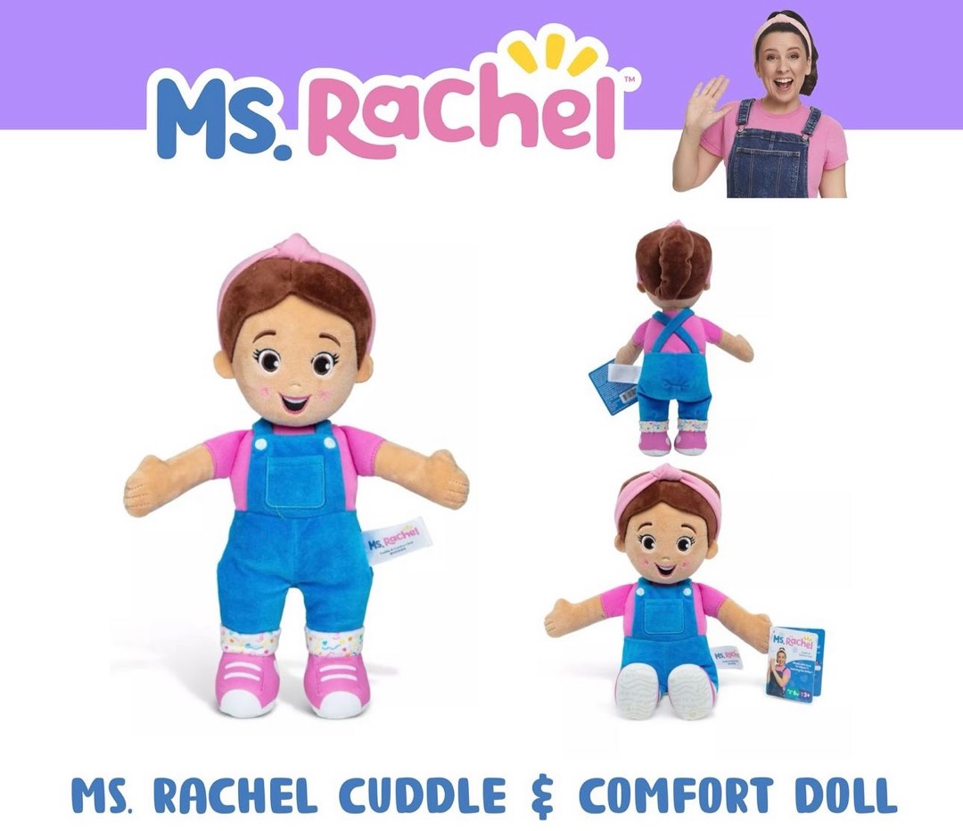 Ms Rachel cuddle and comfort doll, Hobbies & Toys, Toys & Games on ...