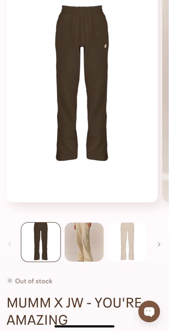 Mumm x Ju Wei JW You’re Amazing Pants in Coffee, Hobbies & Toys, Toys ...