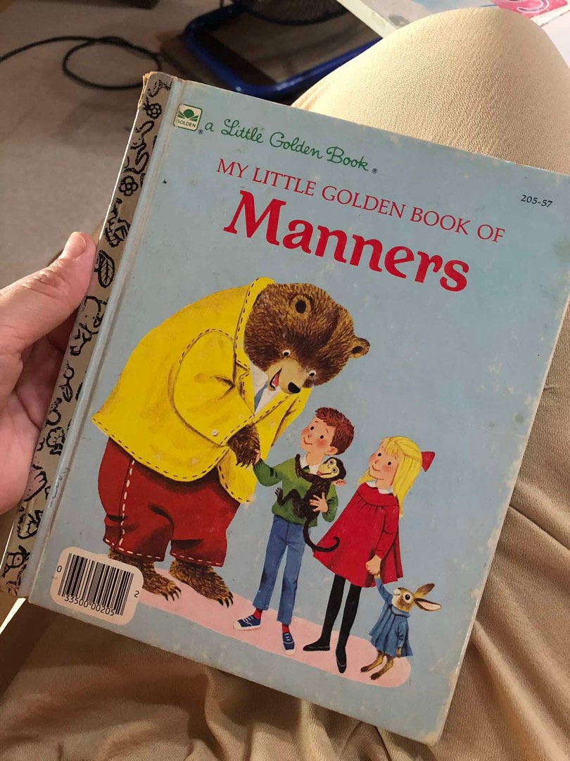 My Little Golden Book of Manners, Hobbies & Toys, Books & Magazines ...