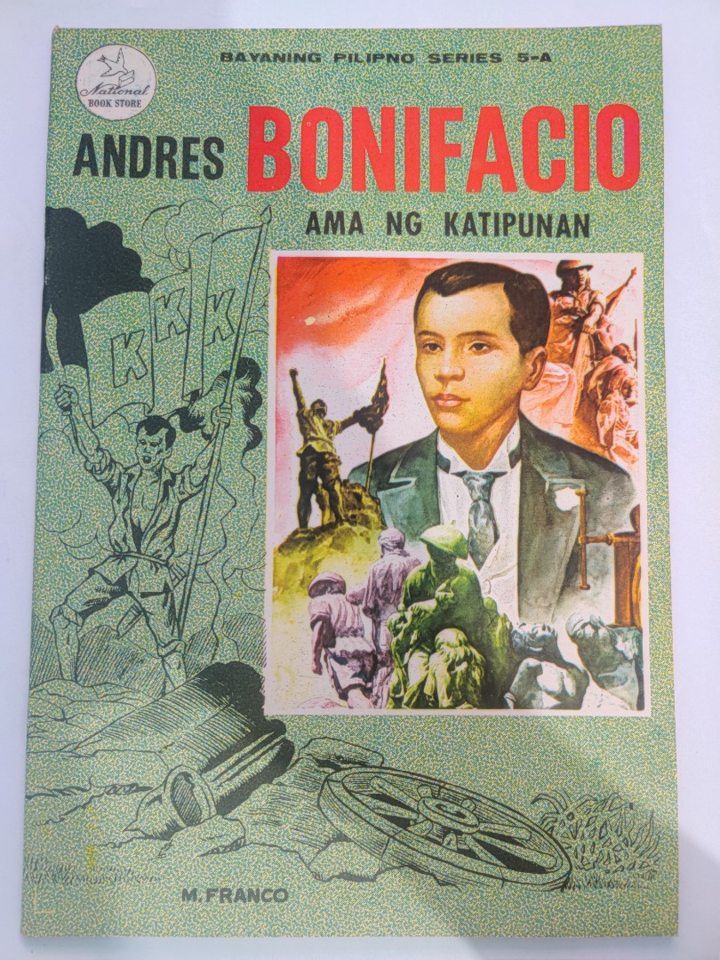 National Book Store Bayaning Pilipino Series Andres Bonifacio, Hobbies ...