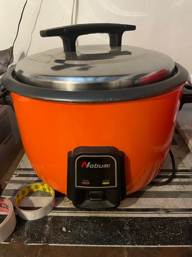 Nobumi Rice Cooker Industrial, TV & Home Appliances, Kitchen Appliances ...