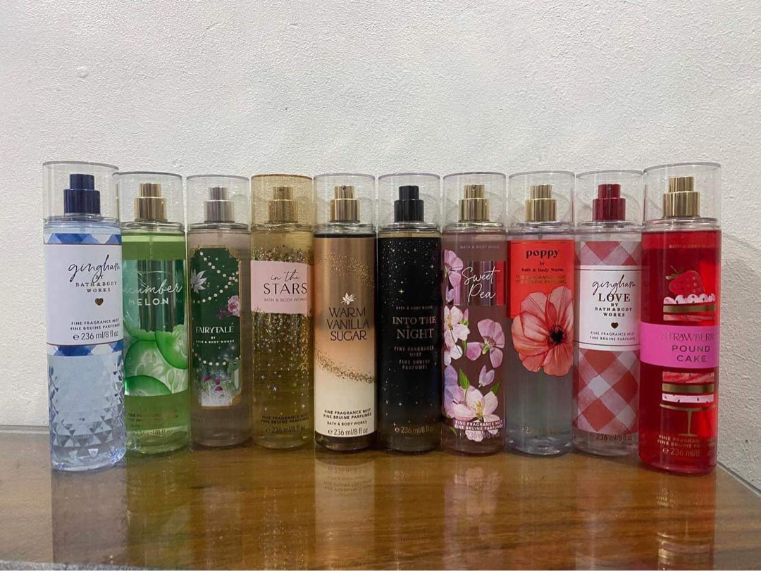 Origingal Bath & Body Works Fragrance Mist, Beauty & Personal Care ...