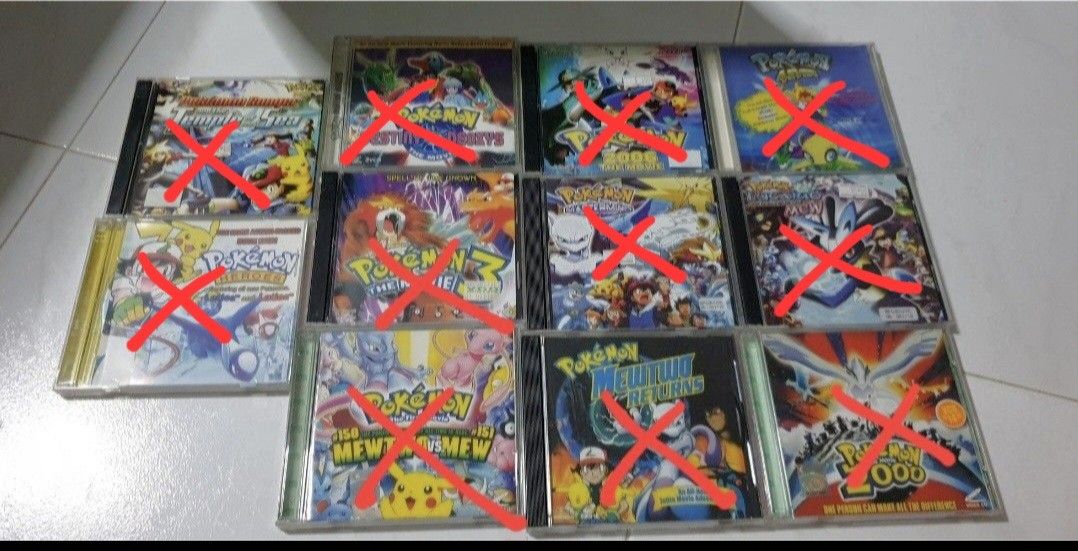 Pokemon VCD & DVD from $1, Hobbies & Toys, Music & Media, CDs & DVDs on ...