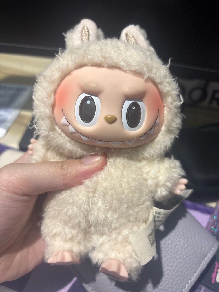 Popmart soy milk Labubu exciting macaroon, Hobbies & Toys, Toys & Games ...