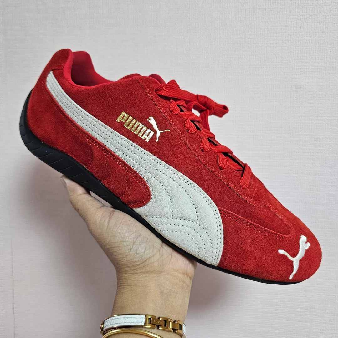 Puma Speedcat Red, Women's Fashion, Footwear, Sneakers on Carousell