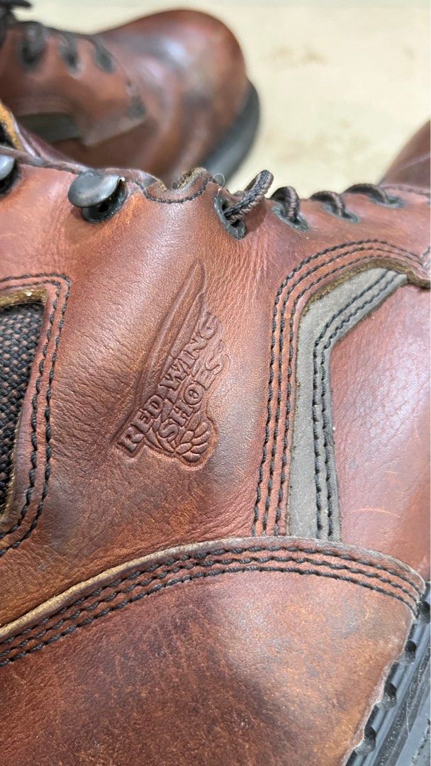 Red Wing Boots Model 3526 - Size UK 8, Brown, Men's Fashion, Footwear ...