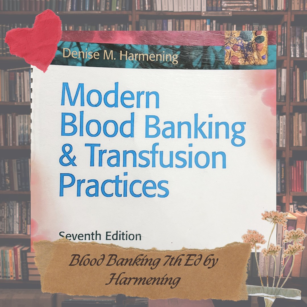 [REPRINT] Modern Blood Banking & Transfusion Practices 7th Ed by Denise ...