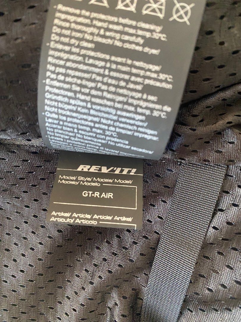 Revit GT-R Air Textile Mesh Motorcycle Jacket, Women's Fashion, Coats ...