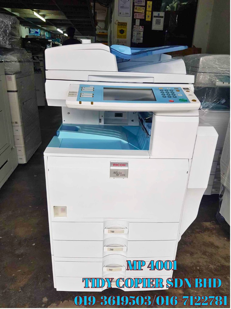 Ricoh MP 4001 Digital B&W Photocopy Machine, Computers & Tech, Printers ...