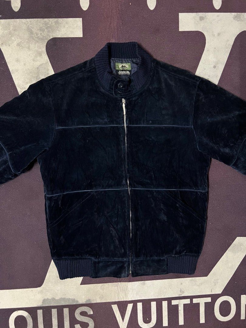 RM60 SIAP POS / SIMPLE LIFE CORDUROY BOMBER JACKET PIT 21 LABUH 25, Men ...