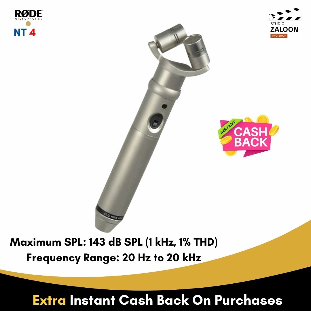 RODE NT4 X/Y Stereo Condenser Microphone, Audio, Microphones on Carousell