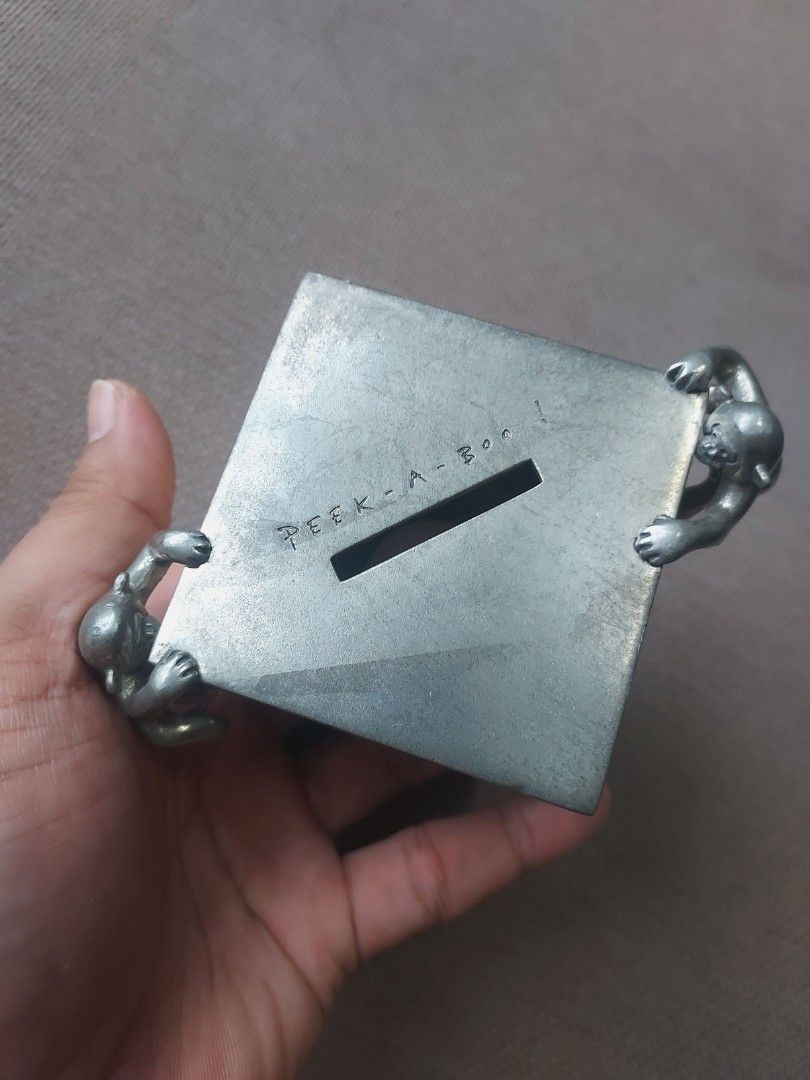 ROYAL SELANGOR PEWTER PEEK A BOO COIN BANK | THE ART COLLECTION BY NICK ...