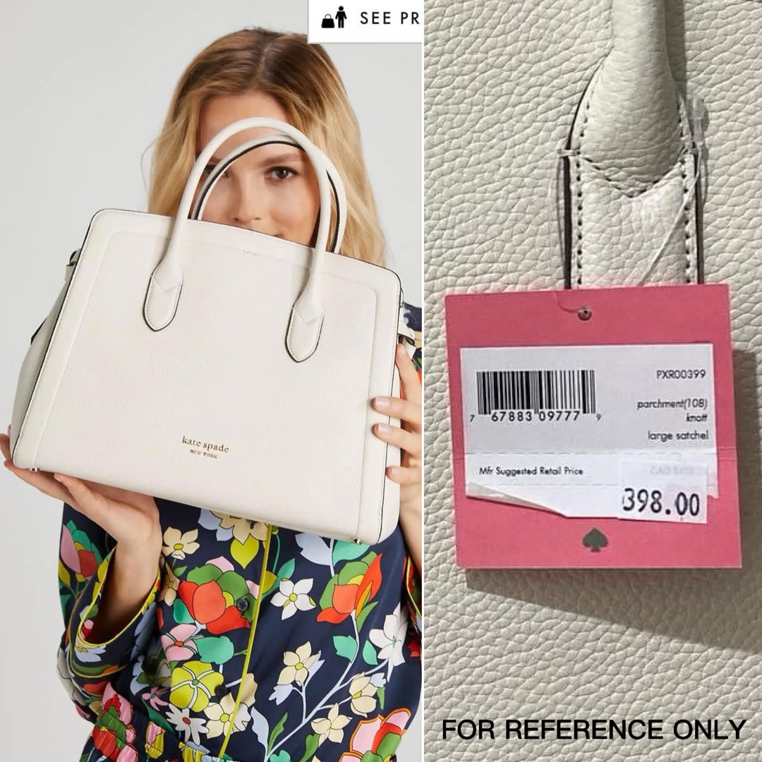 RUSH SALE | 100% Original Kate Spade Knott Large Satchel | 2 Way ...