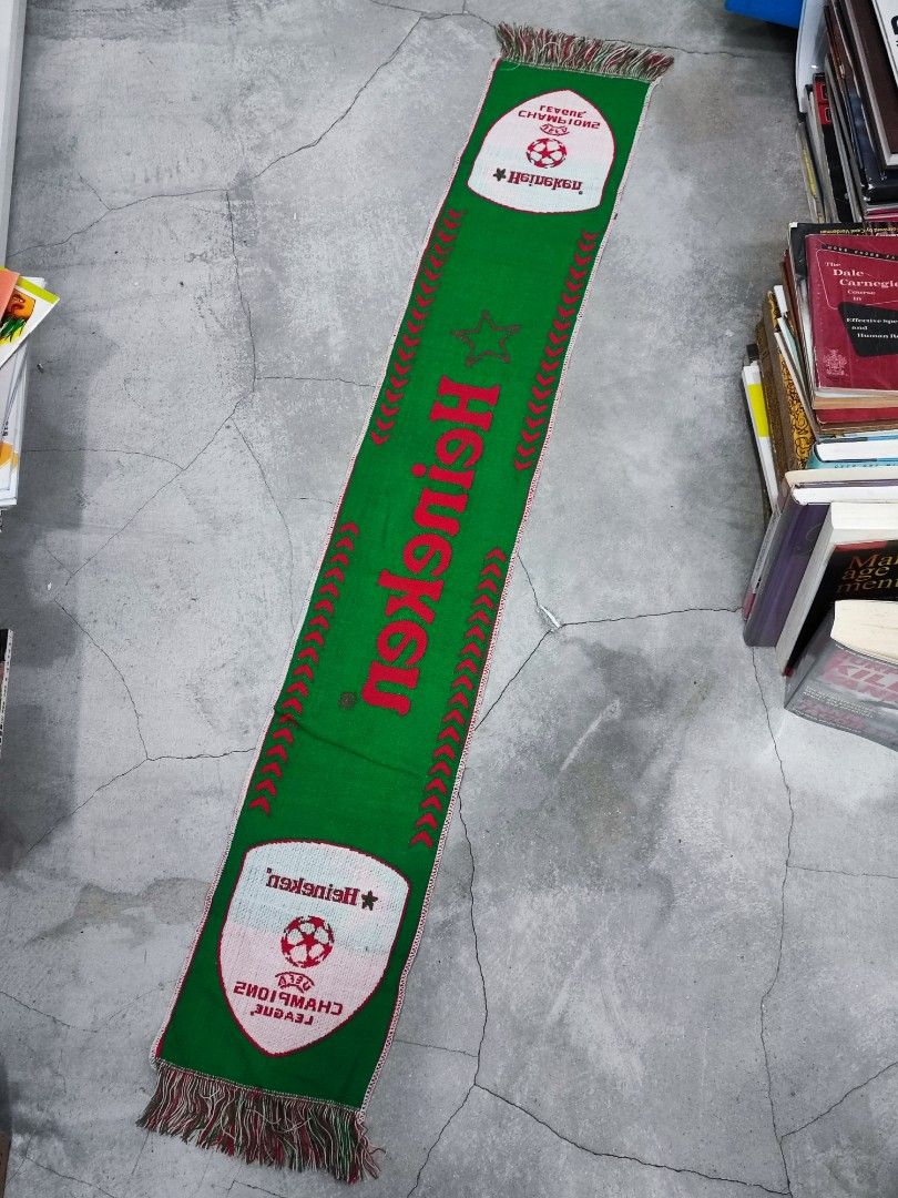 Scarf Of Heineken UEFA Champions League, Hobbies & Toys, Collectibles ...