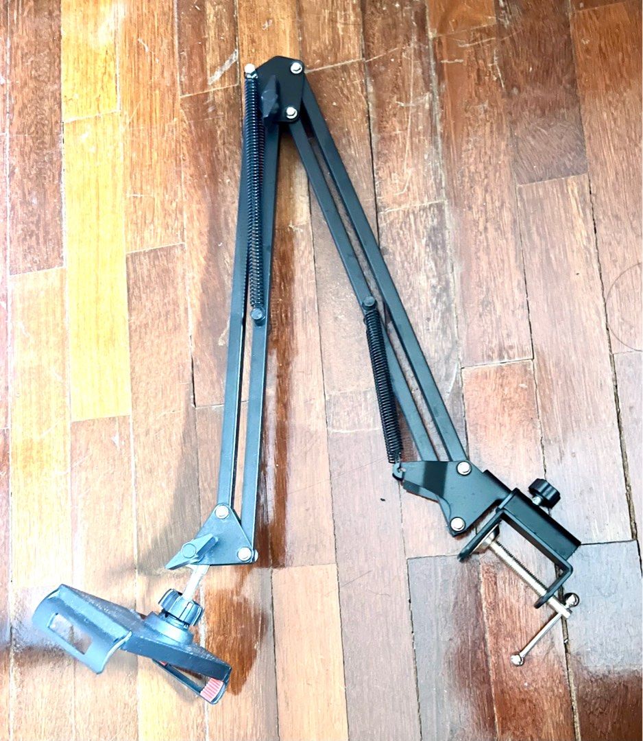 Mobile Phone Holder Tripod Phone Table Stand screw head Photography Arm ...