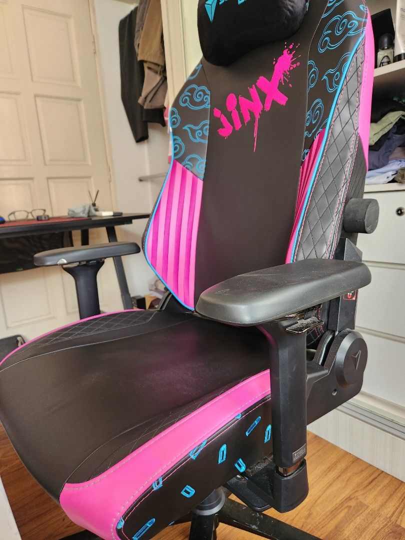 SECRET LAB X LEAGUE OF LEGENDS, JINX EDITION, Furniture & Home Living ...
