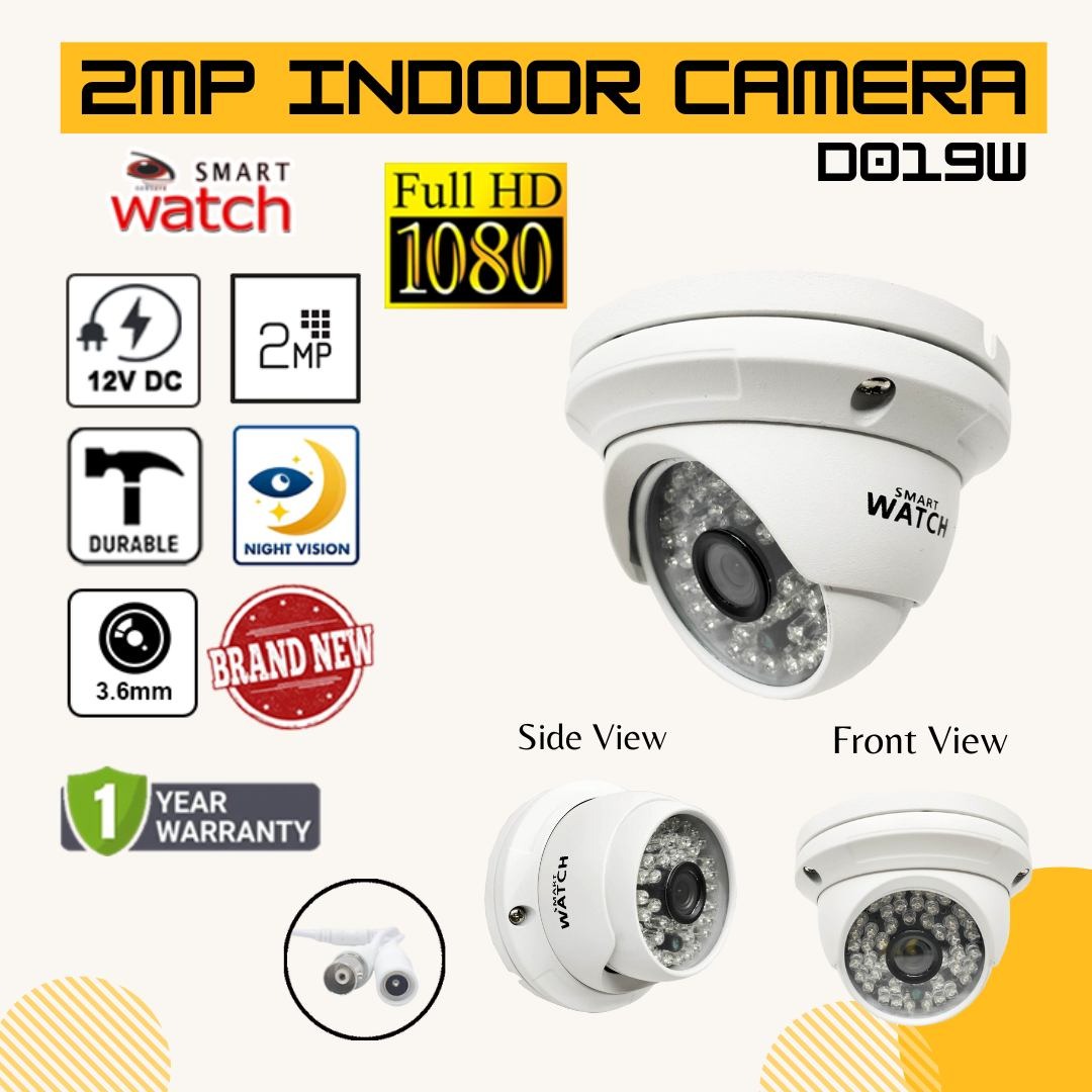 SMARTWATCH 2.0 - 5.0 MEGAPIXEL HD CCTV Camera, Furniture & Home Living ...