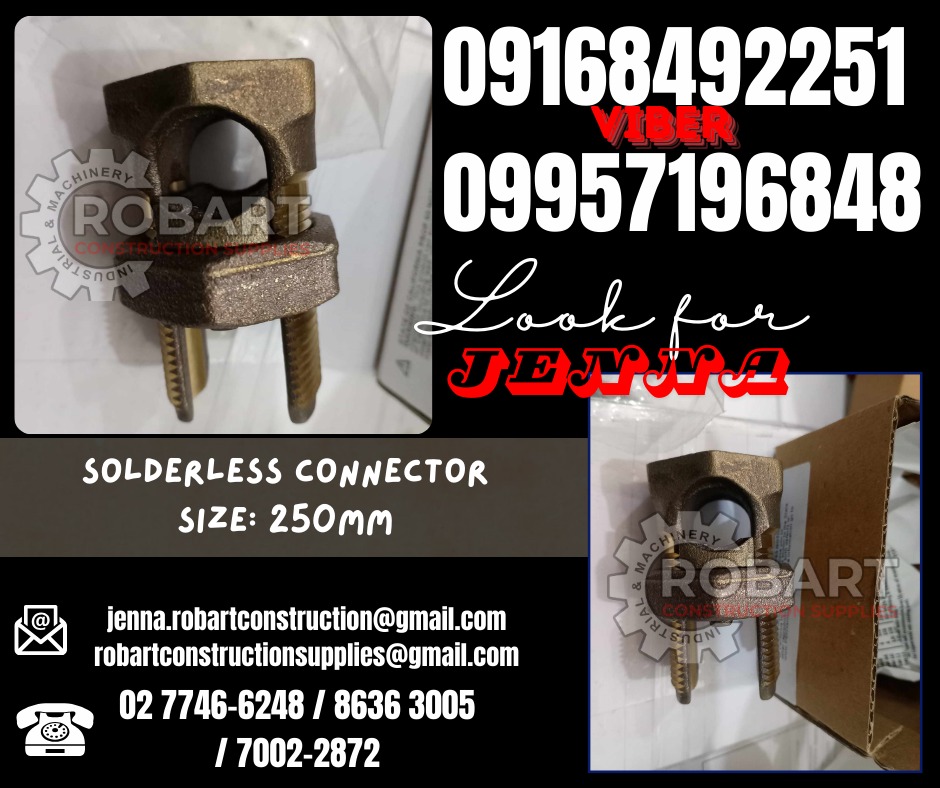 Solderless Connector Size: 250mm Brand: Penn Union, Commercial ...
