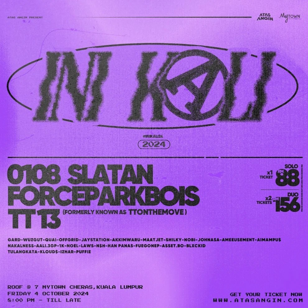 SOLO TICKET INI KALI (ATAS ANGIN), Tickets & Vouchers, Event Tickets on ...